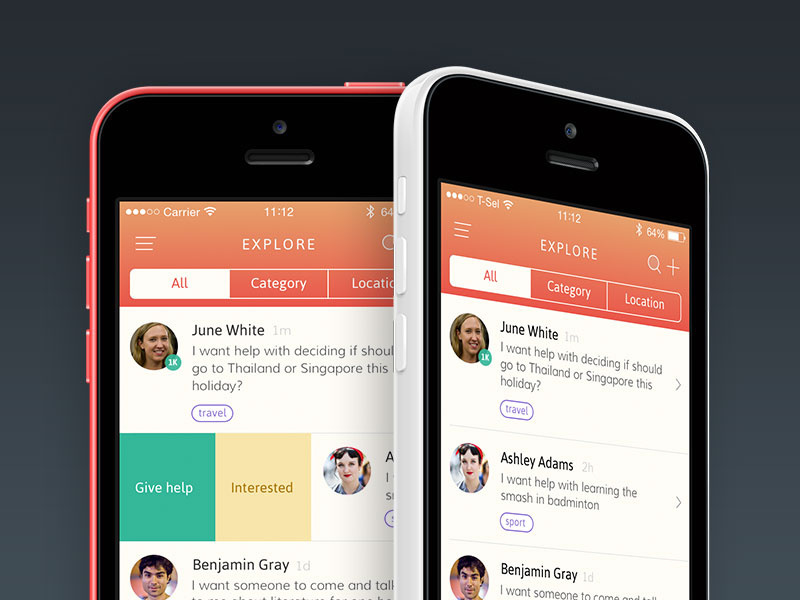 Explore Screens by Bady on Dribbble