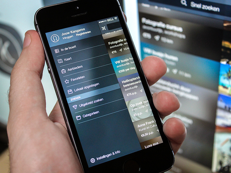 Kangaroo app by Davey Heuser on Dribbble