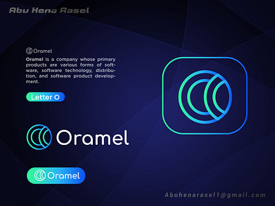 Technology modern software O letter Logo Design by Abu Hena Rasel on ...