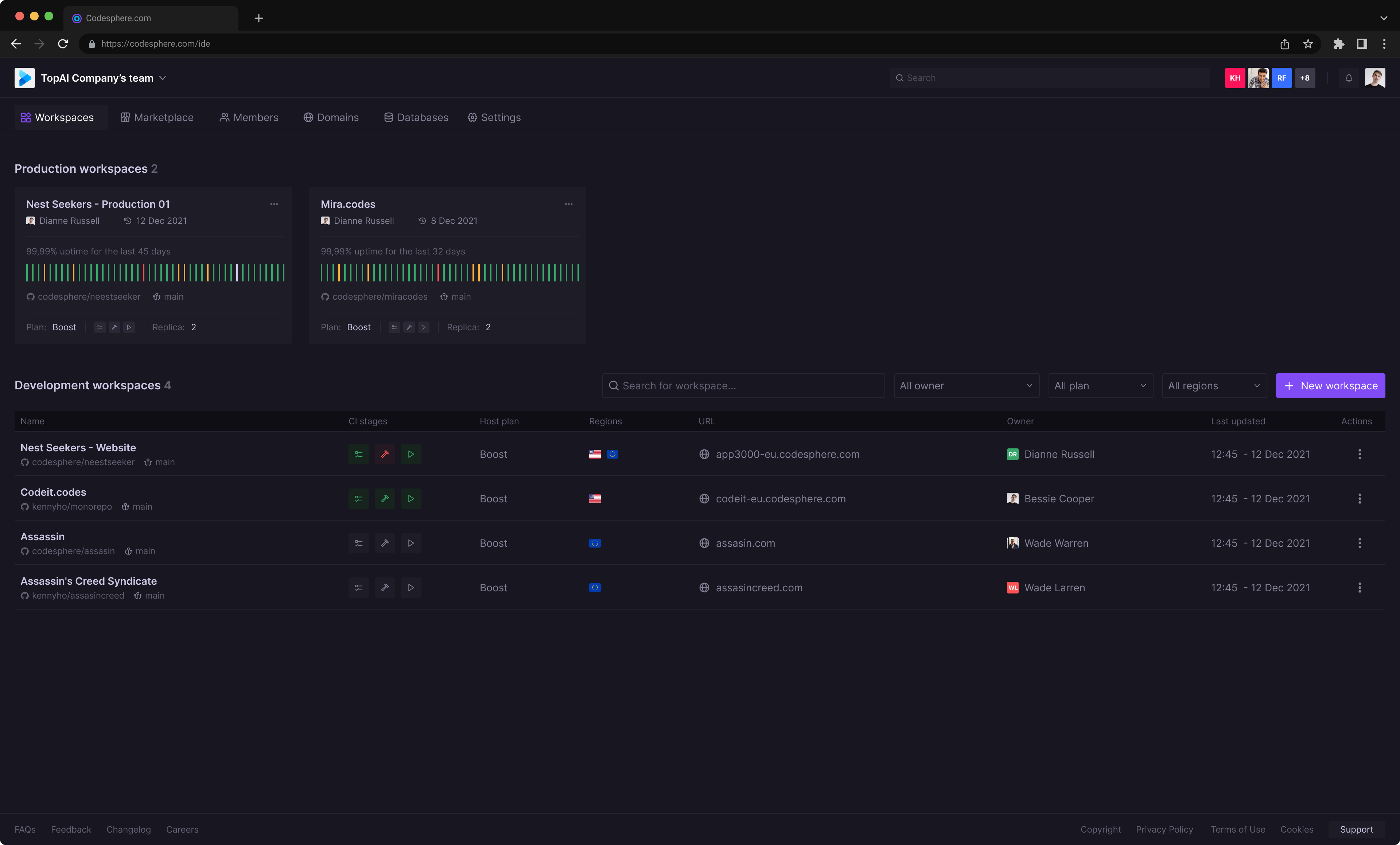 Cloud IDE Tool by Kenny Ho on Dribbble