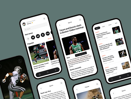 Browse thousands of News App images for design inspiration | Dribbble