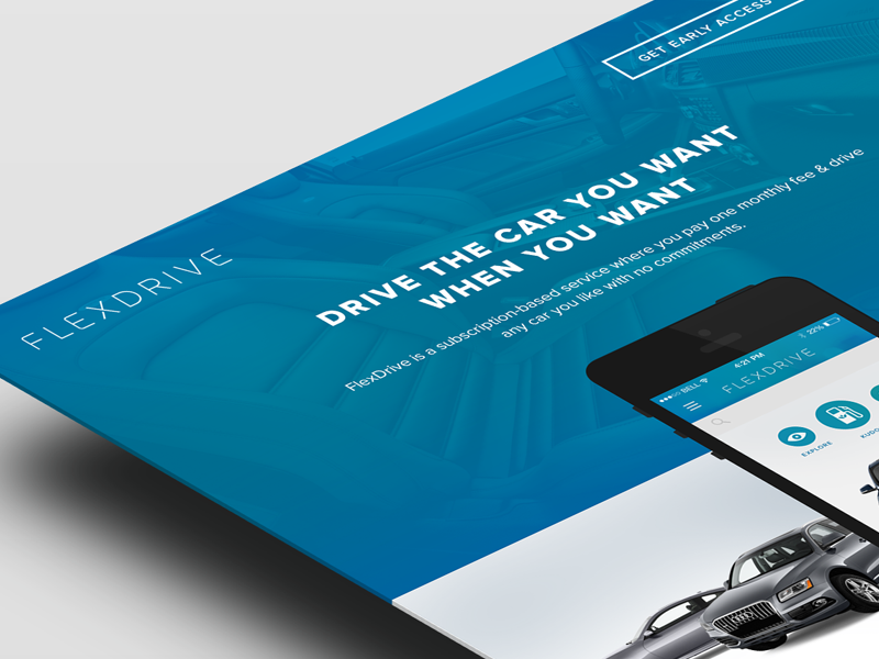 FlexDrive Launch Site by Shubh Singhi for 352 on Dribbble
