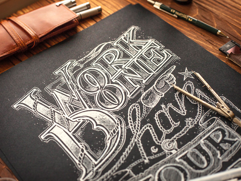 Work Done by Inkration studio on Dribbble