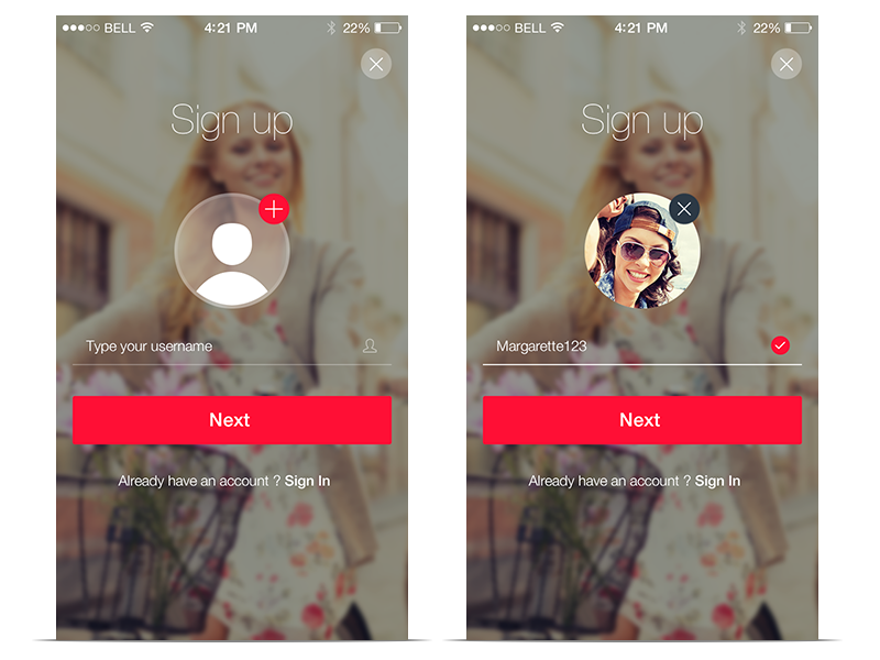 Sign Up - Step One by Arek Płatek on Dribbble