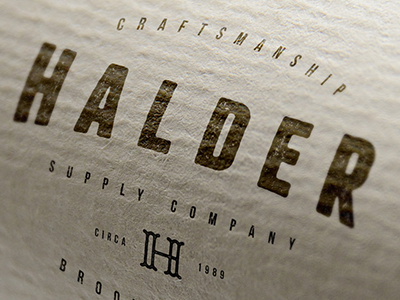 Halder Logo by Alex Rivero on Dribbble