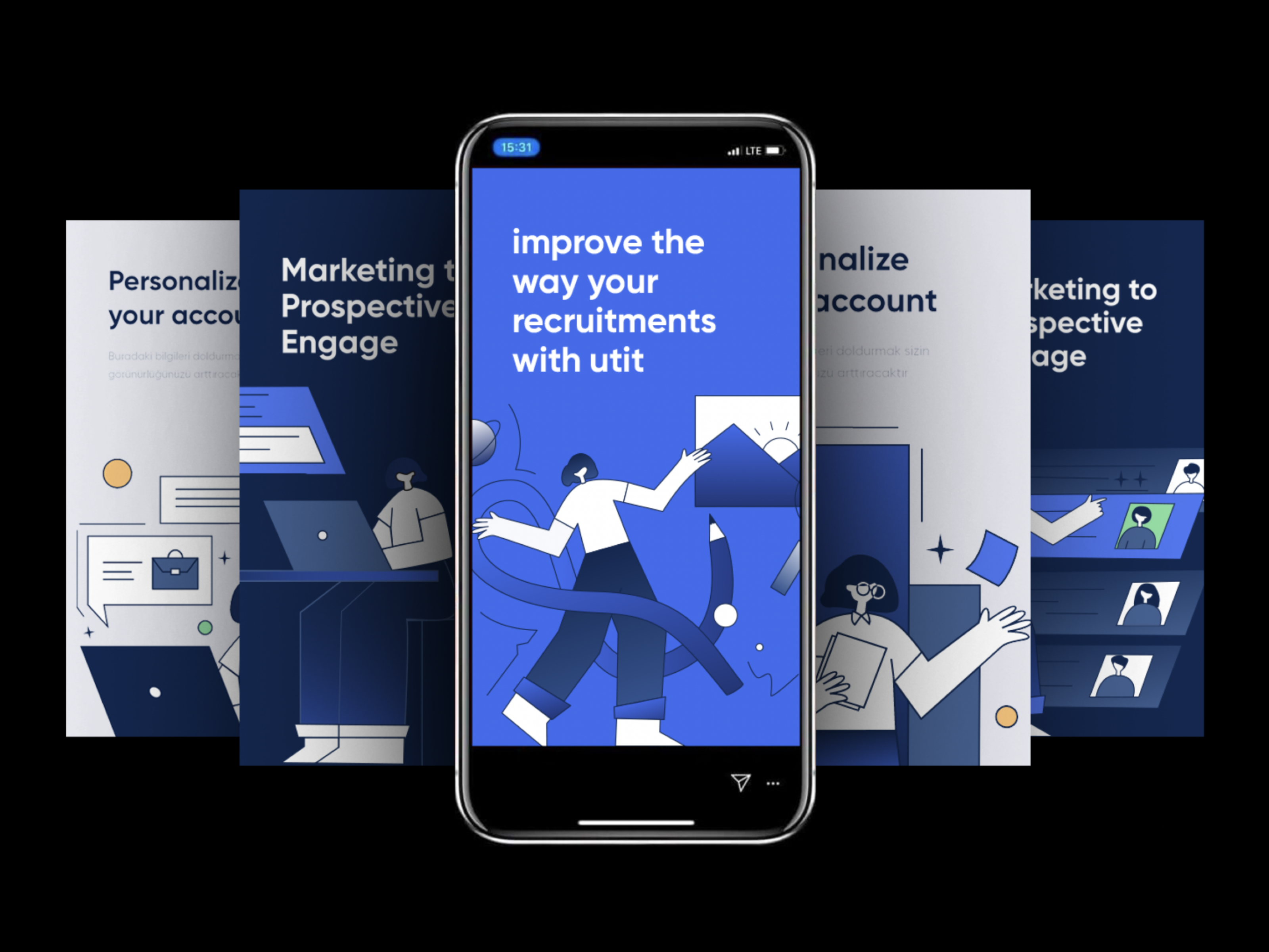 UTIT - Recruitment Portal by Eray Yesilyurt for pixelate on Dribbble
