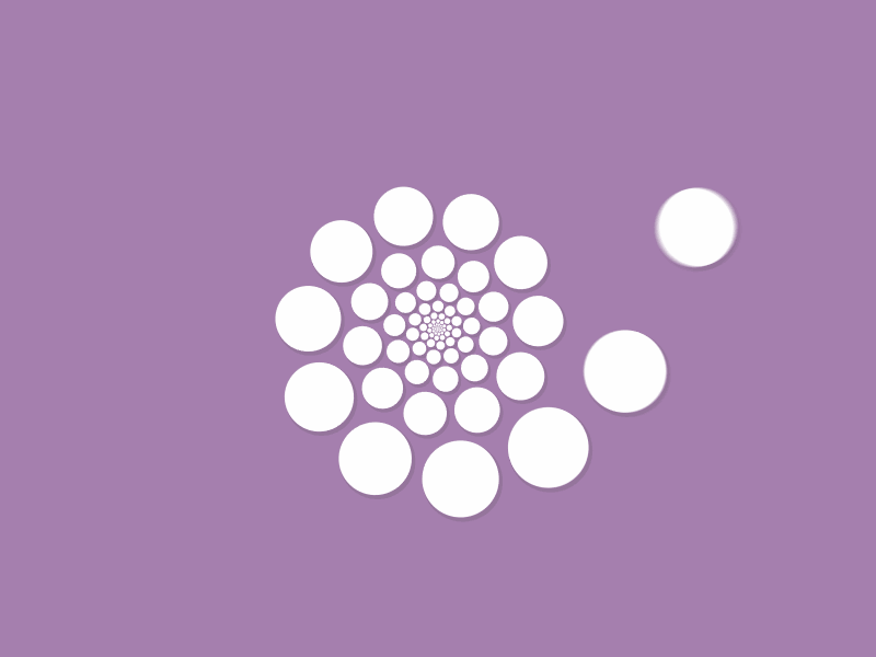 Peeling spiral II by Dave Whyte on Dribbble