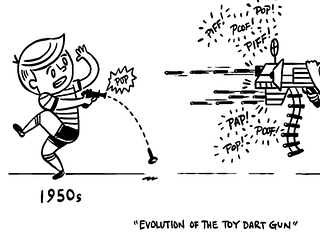 Evolution of the Toy Dart Gun by Brave the Woods on Dribbble