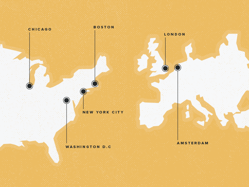 WeWork map by Matt Whetsell on Dribbble