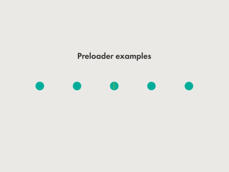 Preloaders by Tobias Arréhn for ustwo on Dribbble
