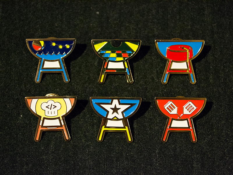 Big Android BBQ Pins by Asher Simonds on Dribbble
