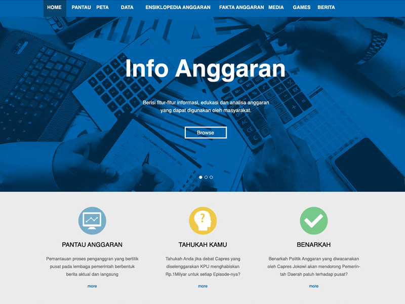 Info Anggaran by Oka Kuswandi on Dribbble