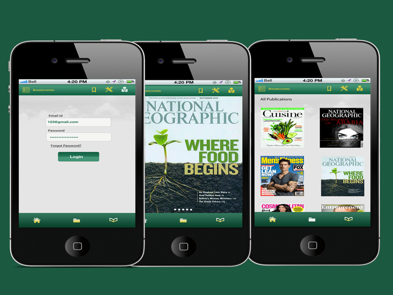 Magazine App by Tanzanite Infotech on Dribbble
