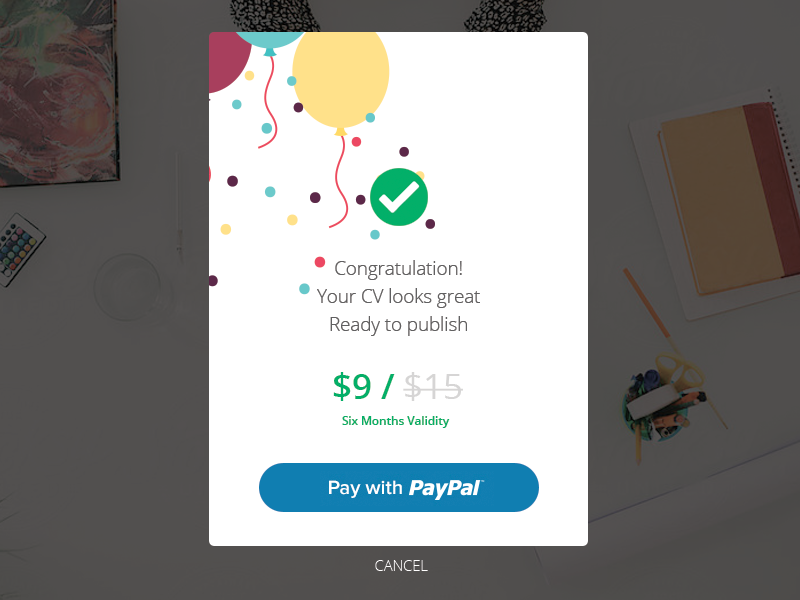 Payment Popup by Mammad Emin on Dribbble