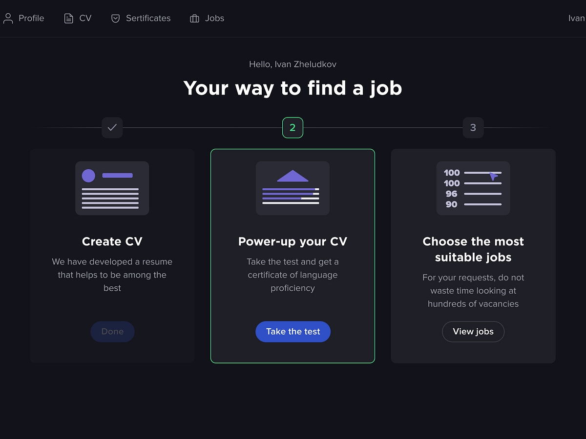 Browse thousands of Steps UI images for design inspiration | Dribbble