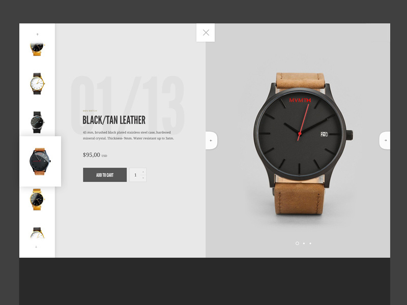 Watch preview by Hrvoje Grubisic on Dribbble