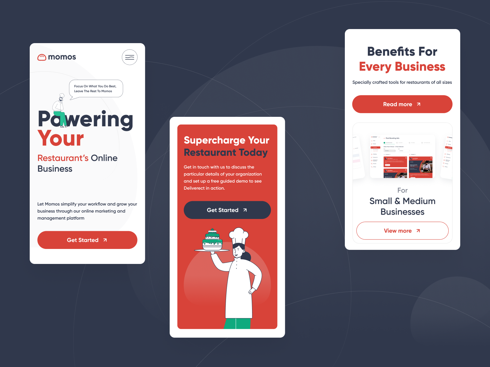 momos by Devix Digital on Dribbble