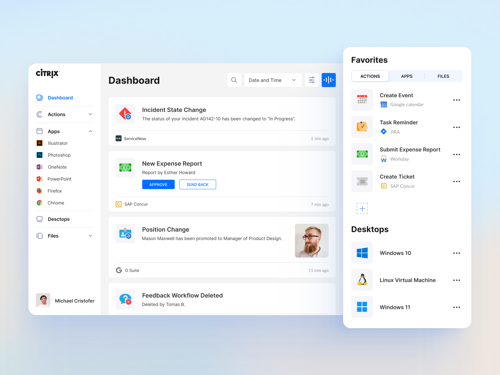 Citrix Admin Dashboard And Web App Design Analytics Ux Ui By Ramotion On