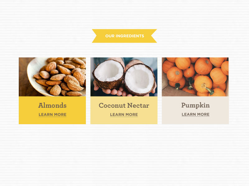 Ingredients by Adrianne Hawthorne on Dribbble