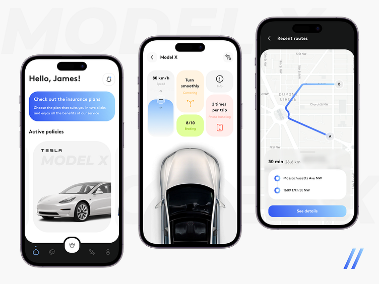 Insurance Mobile IOS App by Kristina Spiridonova for Purrweb UI/UX ...