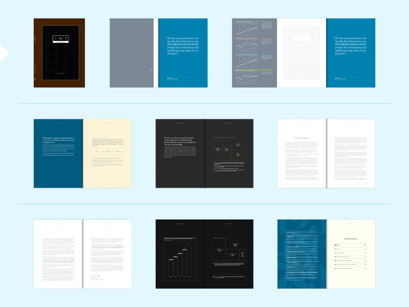 Book thumbnails by Juan Agrón on Dribbble