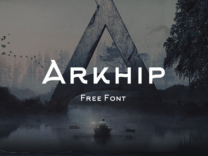 Arkhip© — Free Font by Klimov Design on Dribbble