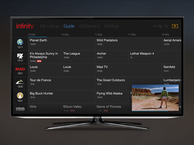 Cable TV by Drew Christiano on Dribbble