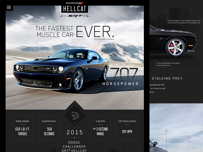 Dodge Hellcat Redesign by Jason Kirtley on Dribbble