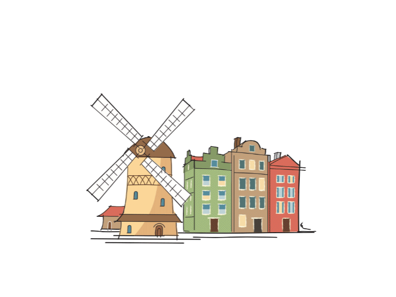 The Netherlands Illustration by Markiyan Vavrykovych for SoftServe ...