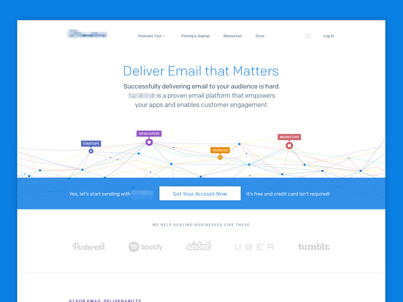 Email Website by Joshua Tilton on Dribbble