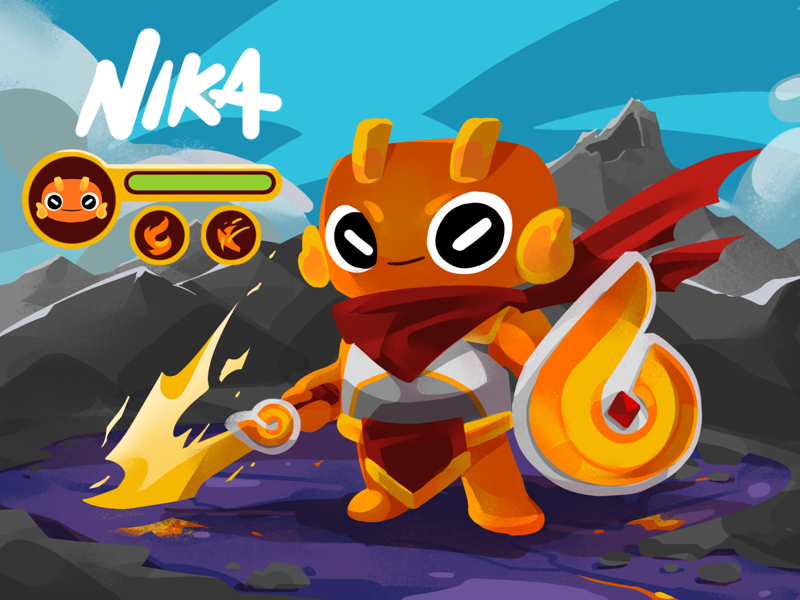 The Adventure of Nika - Game UI by Labib Ahmadin ⚡️ for Odama on Dribbble