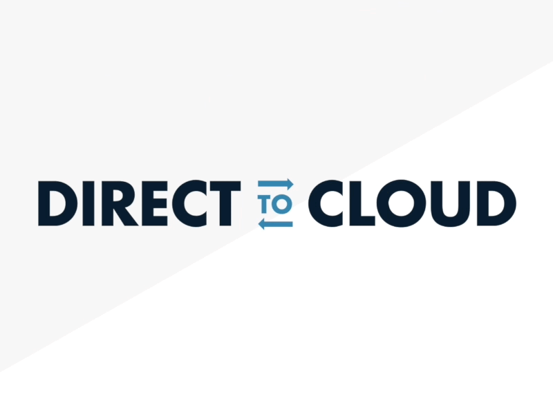 Direct to Cloud Logo by Alan Weibel on Dribbble