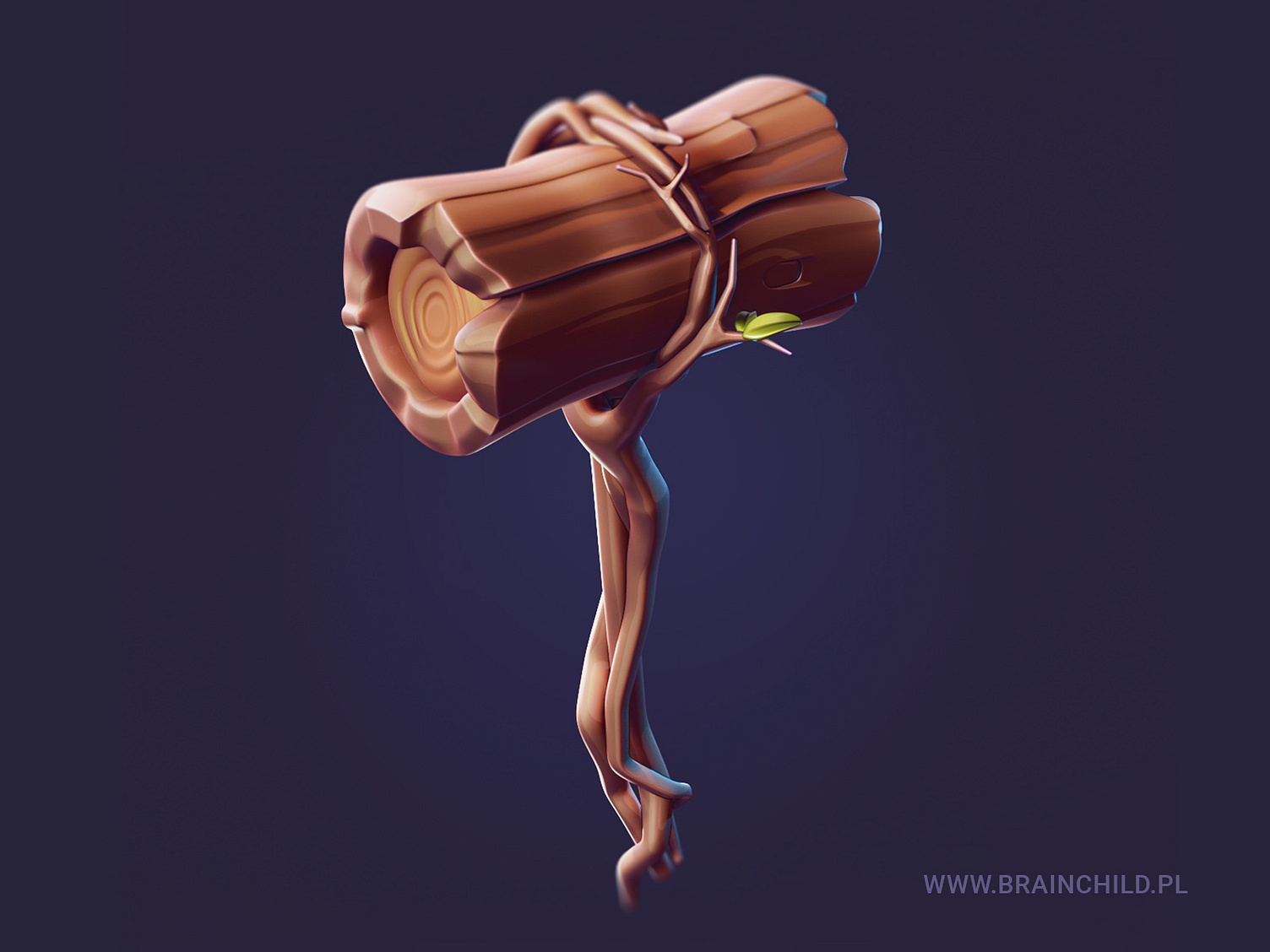 Full process - 3D High Poly Model - Blender 3.0 Weapon Design by Rafał ...