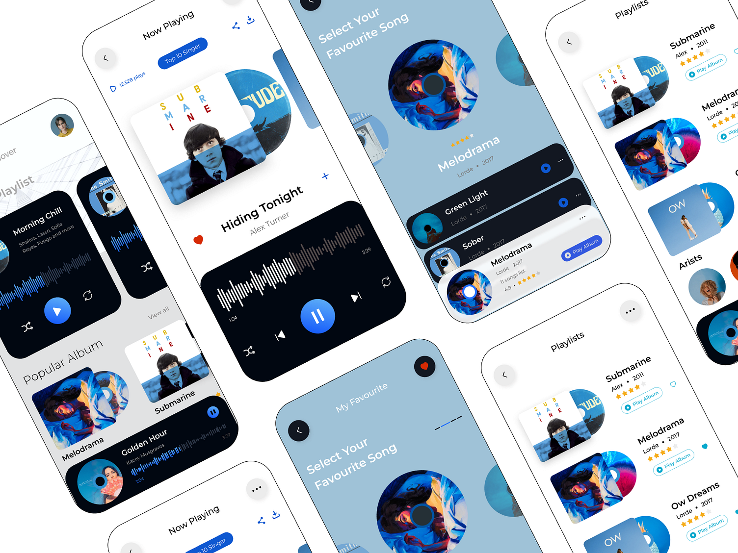 Music app design mobile app by lazy kar for LazyInterface UI UX Team on Dribbble