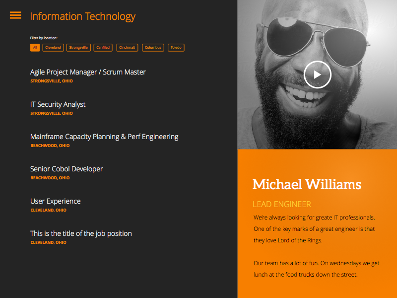 Job Board by Seth Coelen on Dribbble