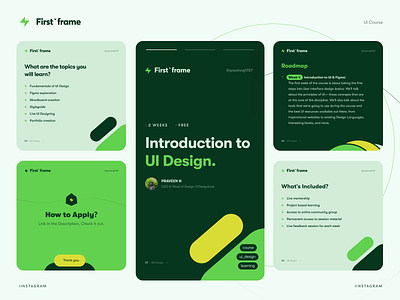 UI Design_Masterclass Post by Praveen N on Dribbble