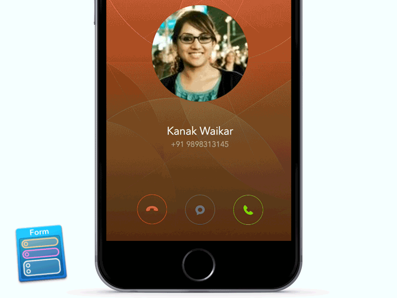 Caller ID Animation by Sanjay Patel for Pixer on Dribbble