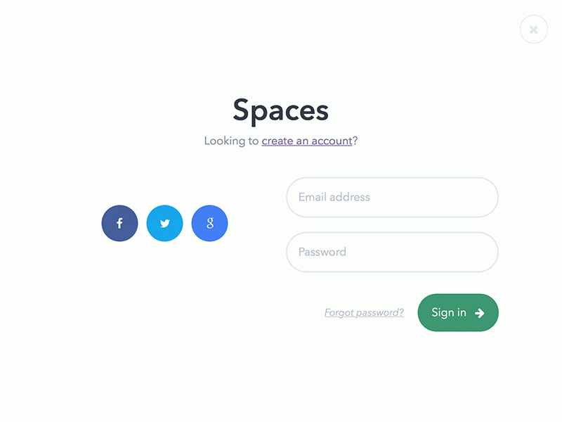Browse thousands of Login Space images for design inspiration | Dribbble