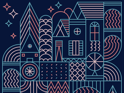 Town Square by MUTI on Dribbble