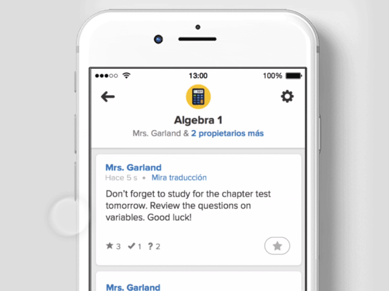 Remind Translate by Danny Salvatori for Remind on Dribbble