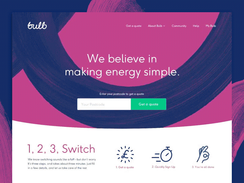 Bulb Energy by Chris Biron for NEVERBLAND on Dribbble