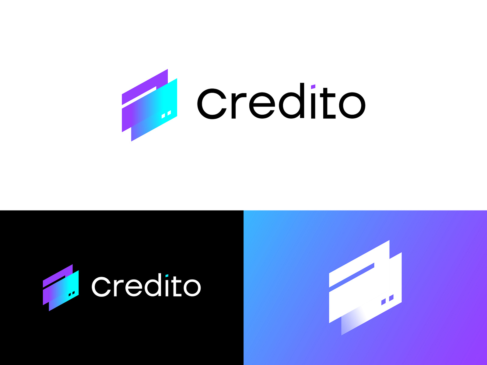 credito, payment logo, crypto wallet logo by Nusrat Jahan- Logo ...
