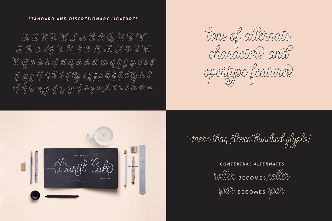 Modern Script Font Bundle by Elijah Jon on Dribbble