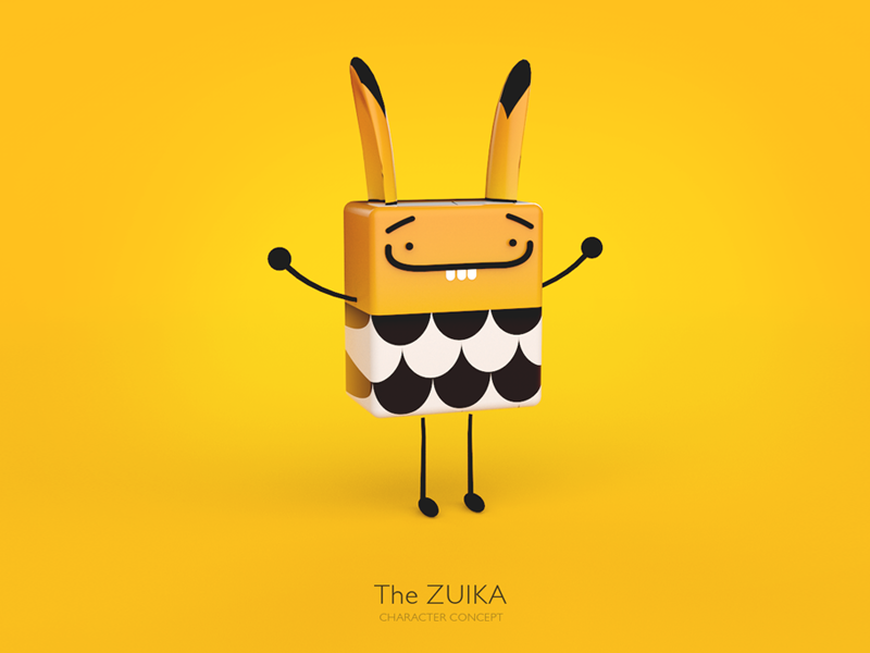 Zuika - CGI character concept by Mantas Kuginis on Dribbble