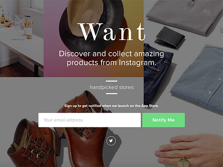 Want app by Arcangelo Fiore on Dribbble