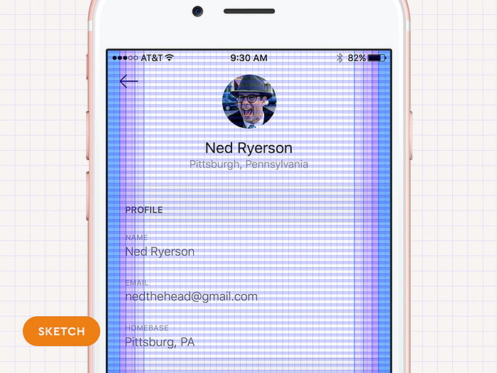 iOS Grid System (Sketch Download) by Chris Rodemeyer for Free ...