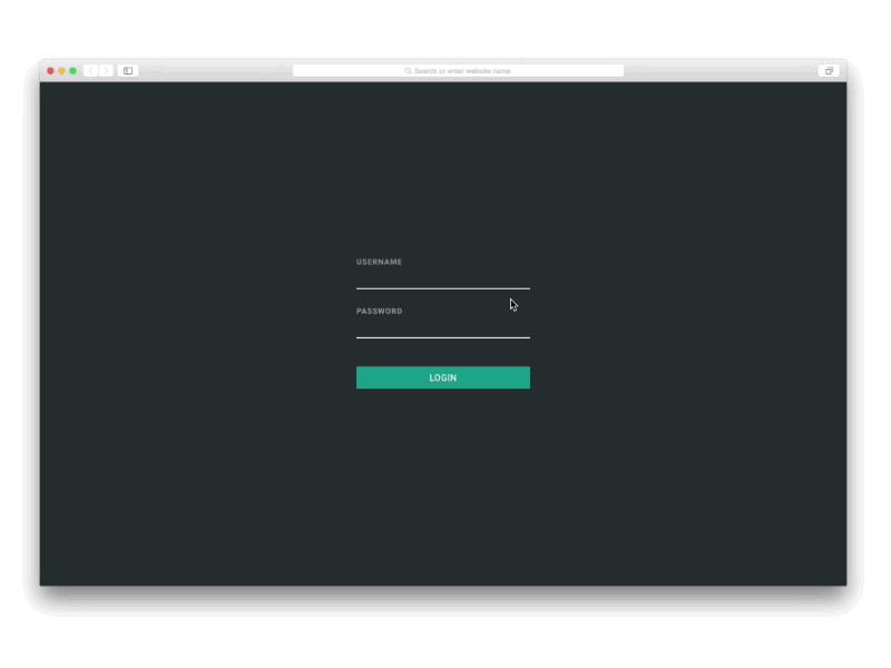 Loading Login Animation by Rafa on Dribbble