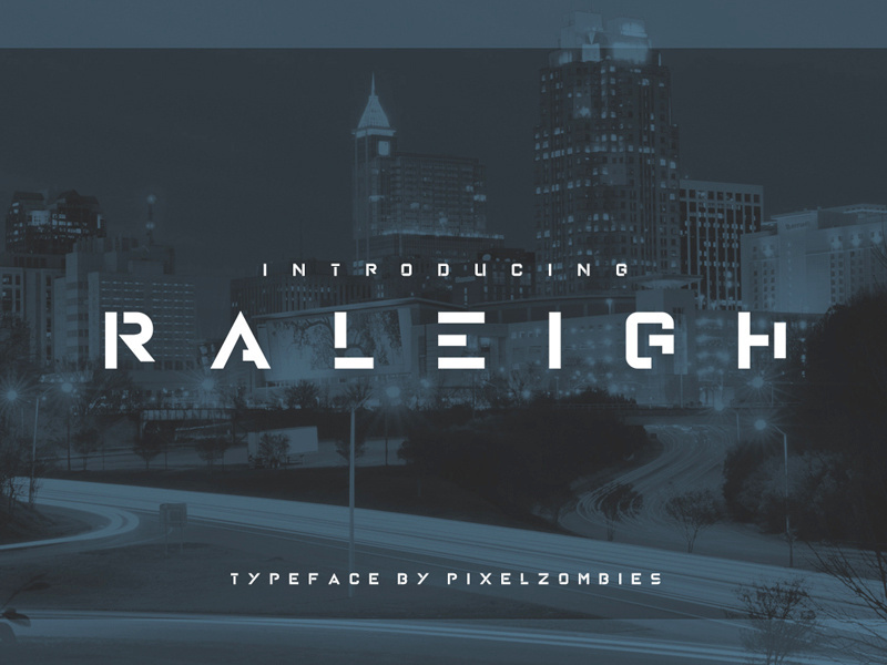 Raleigh - Typeface for Sale by Travis Howell 🍻 for Creative Grenade on ...