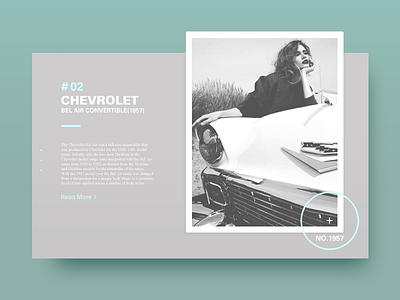 Day 013 - Retro Car Card by Vincent on Dribbble