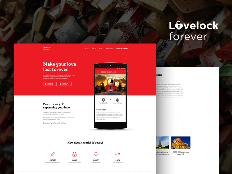 Lovelock Forever Homepage by Milan Seitler on Dribbble